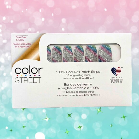 Color Street | Makeup | Metastrong Glitter Color Street Real Nail ...